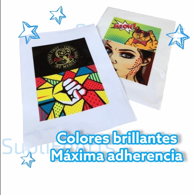 Vinilo Textil Sublimable