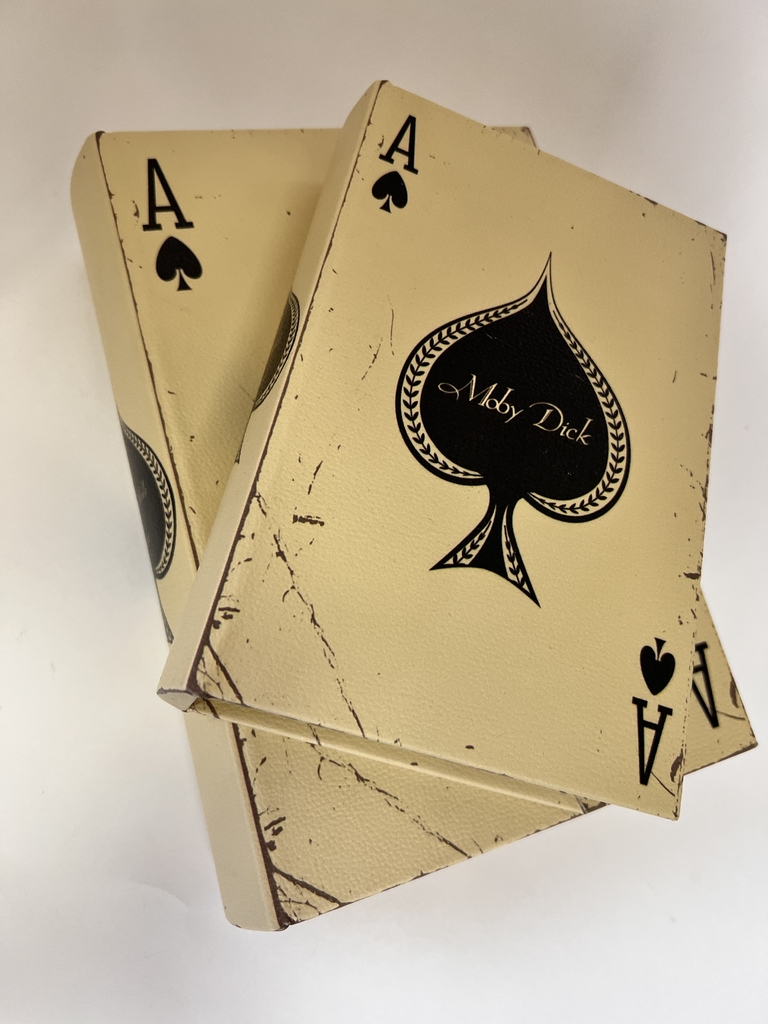 Conj 2 Bookbox - Capa Carta De Baralho