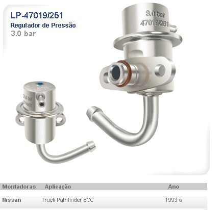 Regulador De Pressão Nissan Quest Pathfinder 6cc Lp251