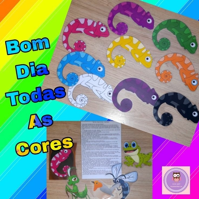 BOM DIA TODAS AS CORES -PDF - Vivi Art Pedagógica