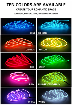 Comprar Led Neon Diversas Cores em Eletron Car