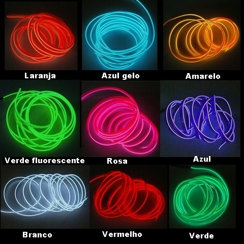 Comprar Led Neon Diversas Cores em Eletron Car