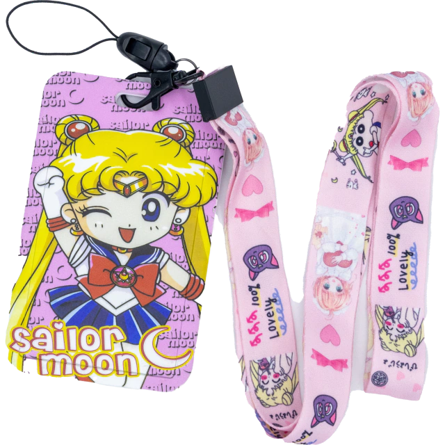 Lanyard Cinta Porta Credencial Gafete - "Sailor Moon"
