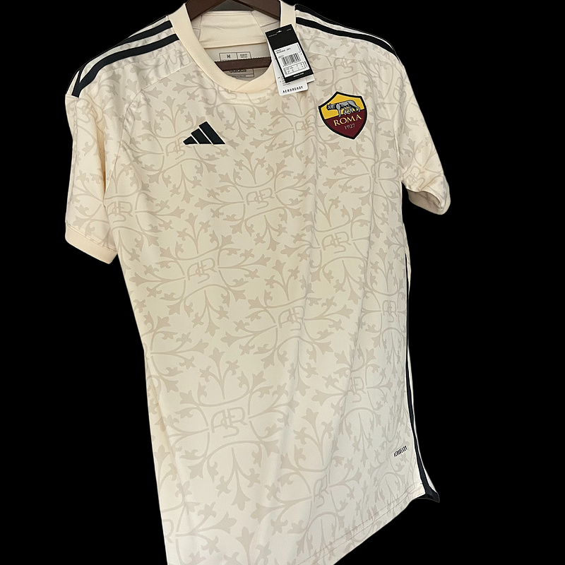 Camisa da Roma-II-23/24-Masculina-Torcedor-Zeeta