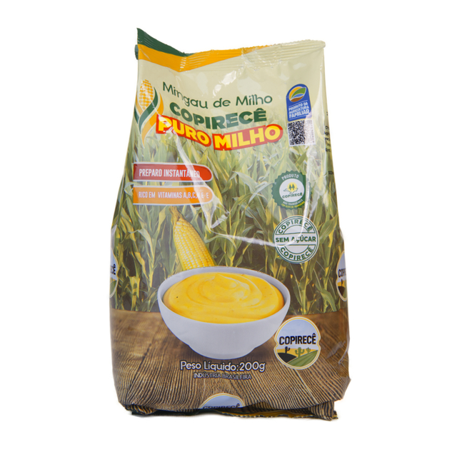 MINGAU DE MILHO 200G SEM AÇUCAR - COPIRECÊ
