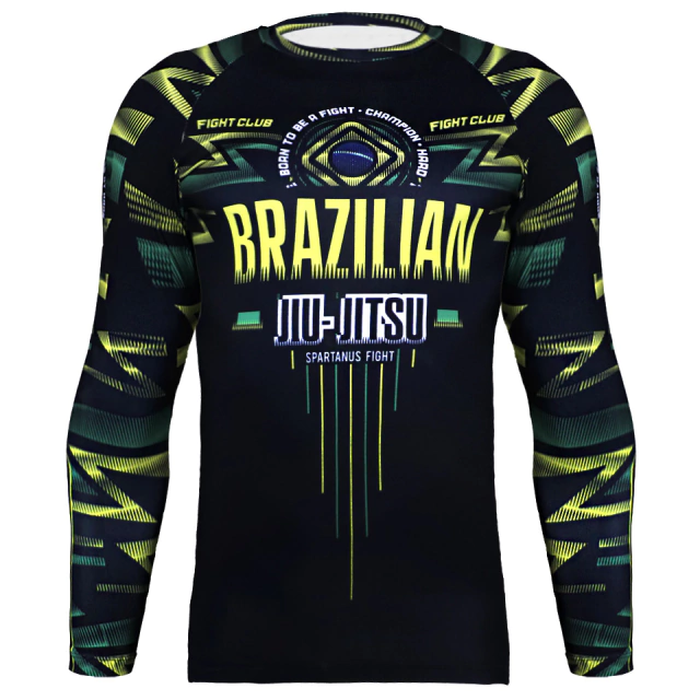 Rash Guard Brazilian Jiu Jitsu - Spartanus Fight