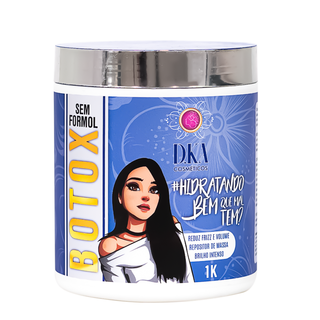 Botox Sem Formol Dka Cosméticos Brilho Reduz Frizz E Volume Botox ...