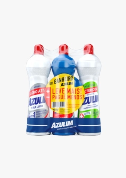 KIT BANHEIRO AZULIM - Comprar em Big Artes