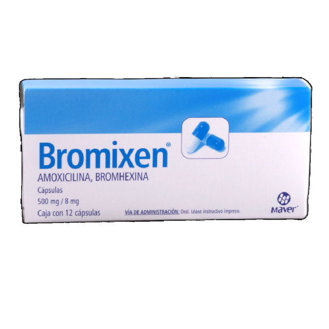 BROMIXEN 500/8MG. CAP. C/12 *MVE* - Grupo Farma Medical