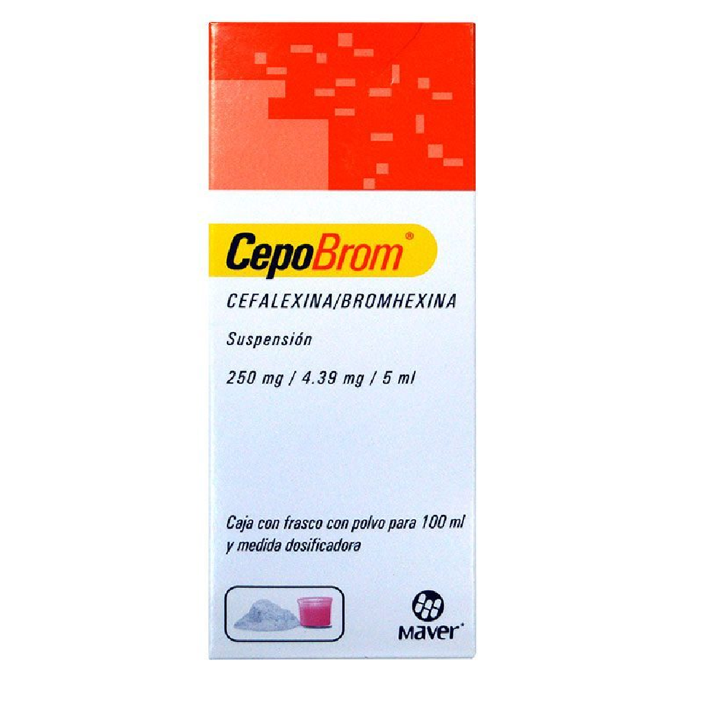 CEPOBROM 250/4.39MG/5ML. SUSP. 100ML *MVE*