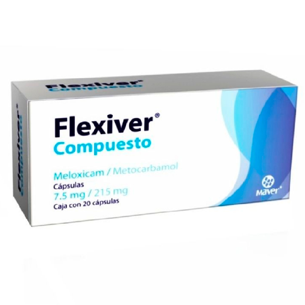 FLEXIVER COMP 7.5/215MG. CAP C/20 *MVE* PE