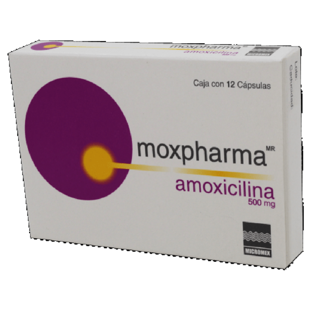 MOXPHARMA 500MG CAP C/12 *MIC* - Grupo Farma Medical