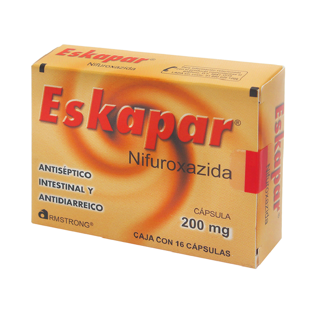ESKAPAR 200MG CAP C/16 *ARM* - Grupo Farma Medical
