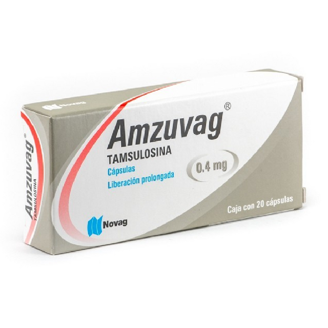 AMZUVAG 0.4MG CAP LP C/20 *NOV* - Grupo Farma Medical