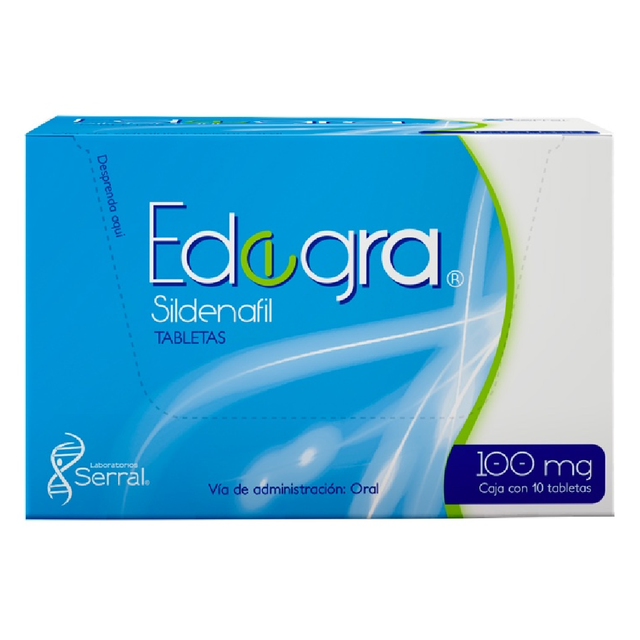 EDEGRA 100MG TAB C/10 *SRR* - Grupo Farma Medical