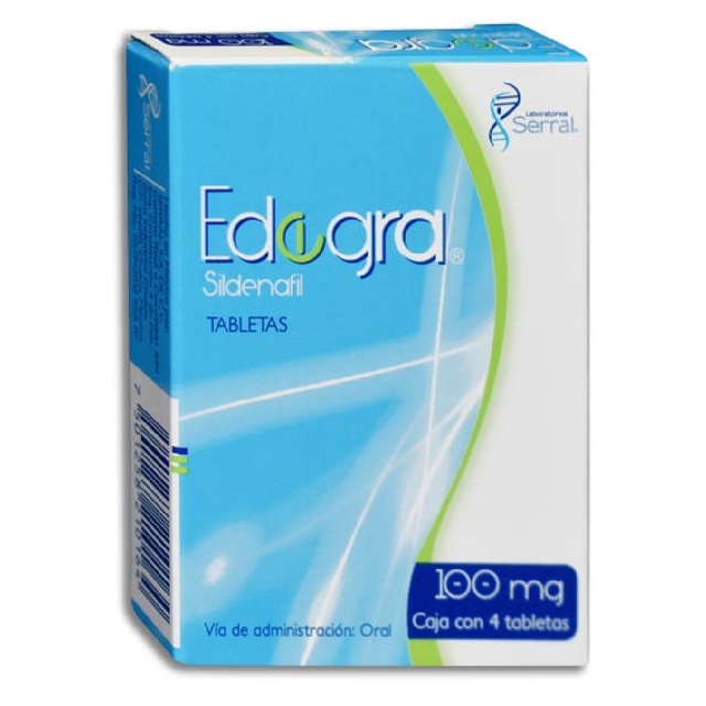 EDEGRA 100MG TAB C/4 *SRR* - Grupo Farma Medical