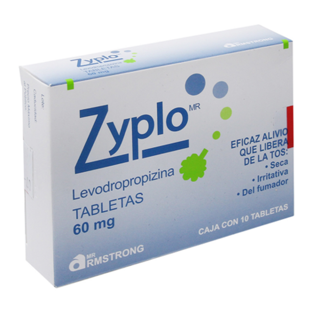 ZYPLO 60MG TAB C/10 *ARM* - Grupo Farma Medical