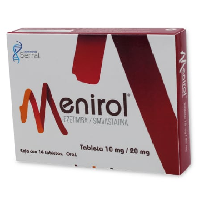 MENIROL 10/20MG TAB C/14 *SRR* - Grupo Farma Medical
