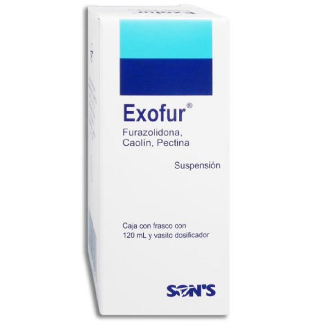 EXOFUR 350MG/20G/1G SUSP. 120ML *QSO*