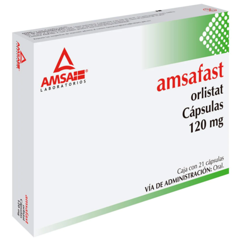AMSAFAST 120MG CAP C/21 *ANT* - Grupo Farma Medical
