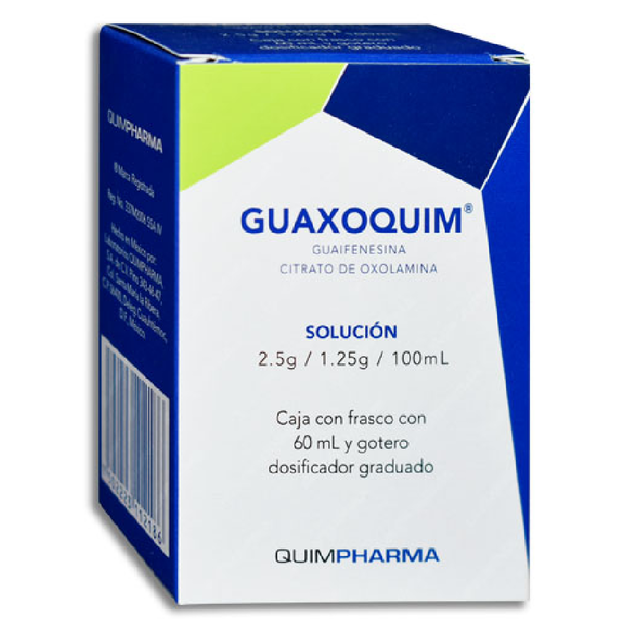 GUAXOQUIM PED 2.5G/1.25G/100ML GTS 60ML *QFR*