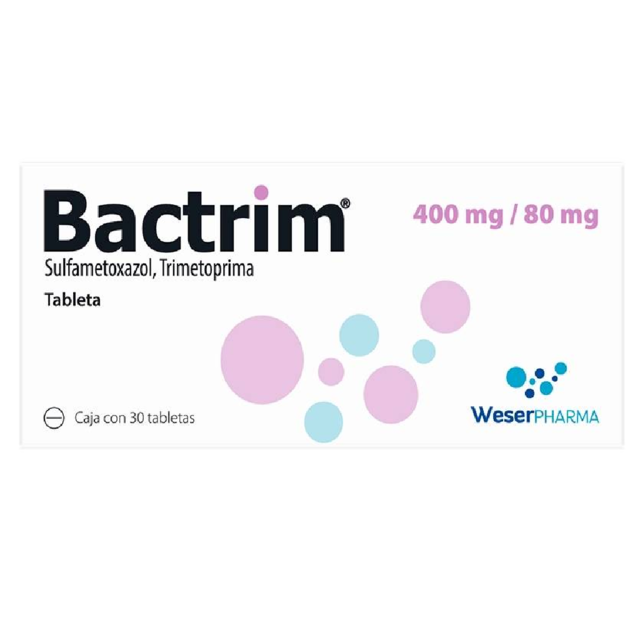 BACTRIM 400/80MG TAB C/30 *WSR* - Grupo Farma Medical