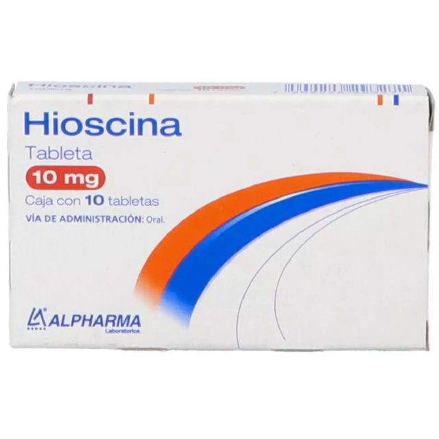 HIOSCINA 10MG TAB C/10 *ALP* - Grupo Farma Medical