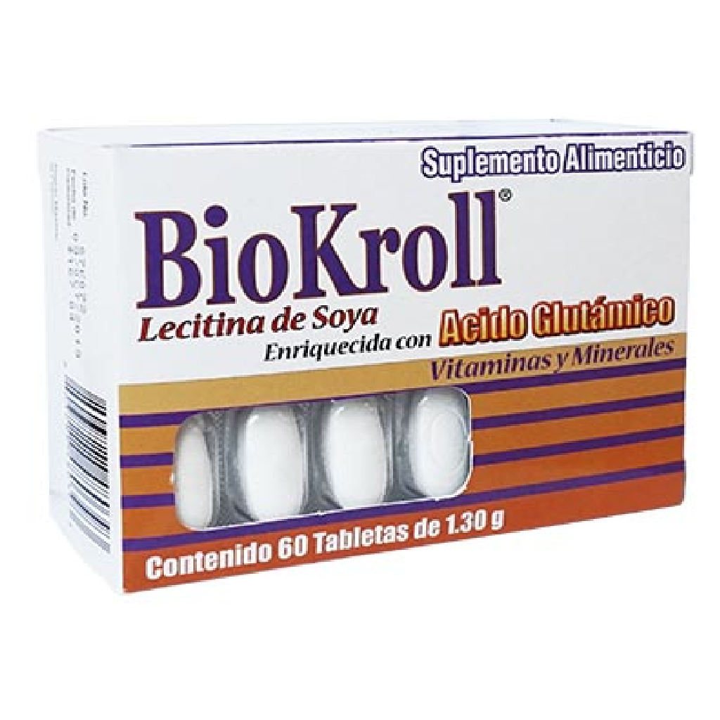 BIOKROLL TAB. C/60 *BQM* - Grupo Farma Medical