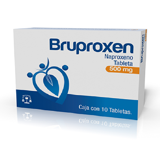 BRUPROXEN 500MG TAB C/10 *BRU* - Grupo Farma Medical