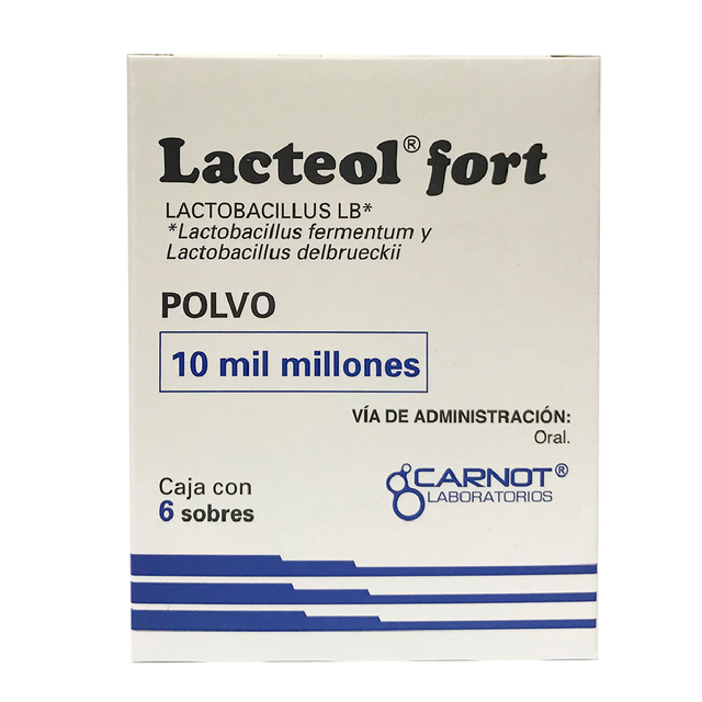 LACTEOL-FORTE 10,000M.U.I SOBRES C/6 *CAR*