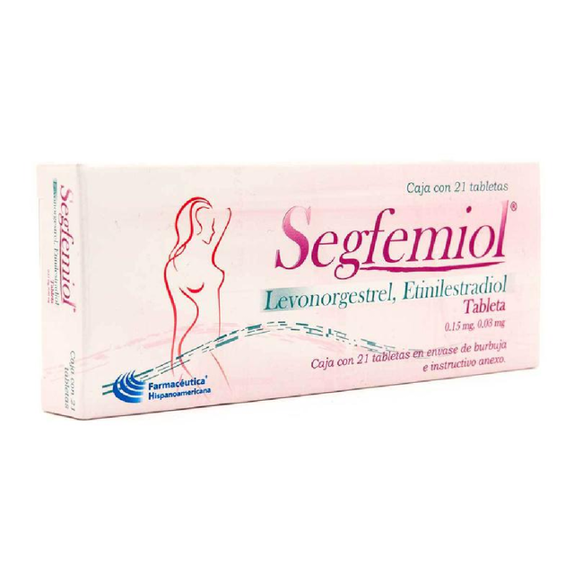 SEGFEMIOL 0.15/0.03MG GRAG C/21 *HIS*