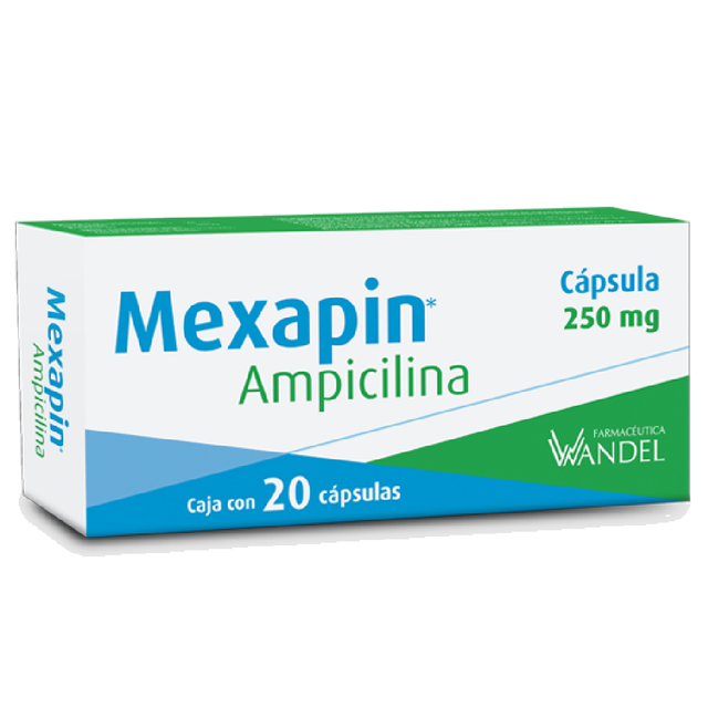 MEXAPIN 250MG CAP C/20 *WAN* - Grupo Farma Medical