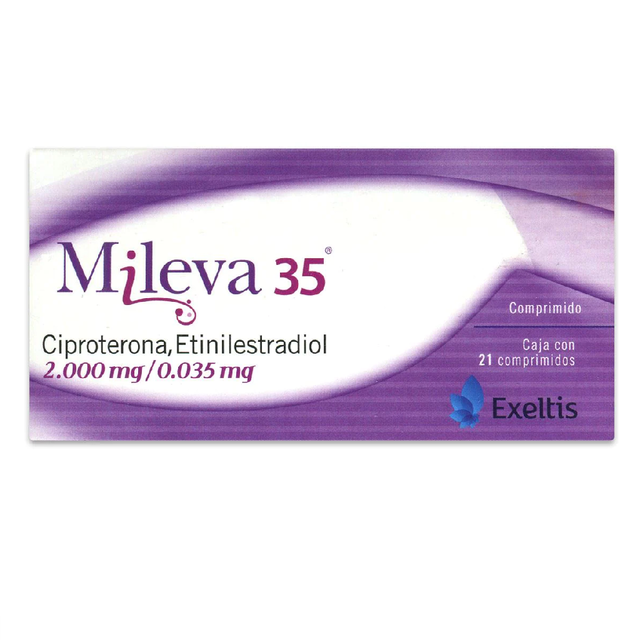 MILEVA 35 2.0/0.035MG CPR C/21 *EXL*