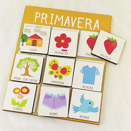 Bingo de Estaciones Clasificacion - Serendipia Juguetes