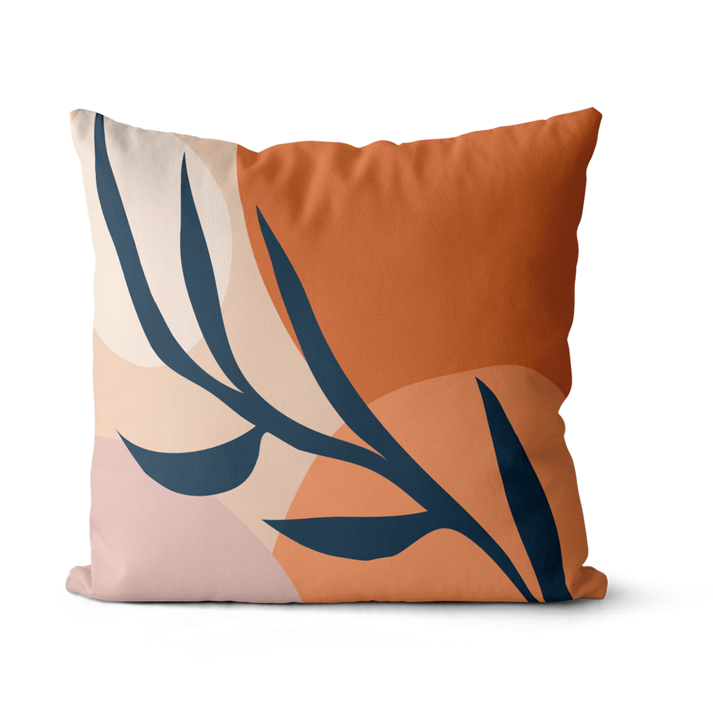 Kit 4 Capas De Almofadas 45x45 - Floral Terroso