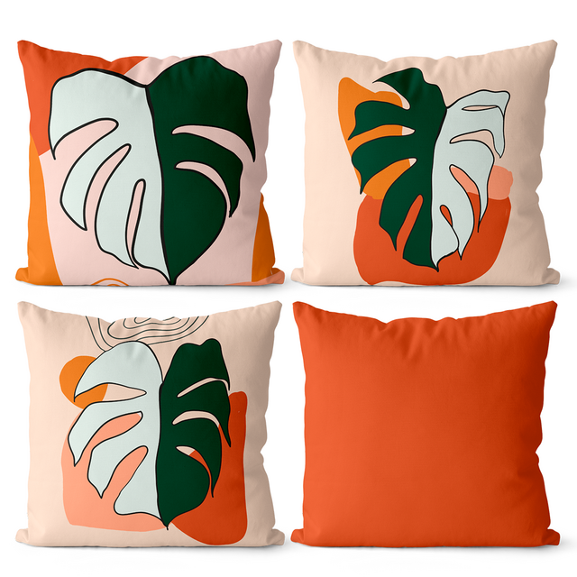 Kit 4 Capas De Almofadas 45x45 - Costela de Adão