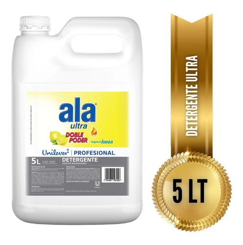 ALA ULTRA DETERGENTE LIMON 5LT - Malt Distribución