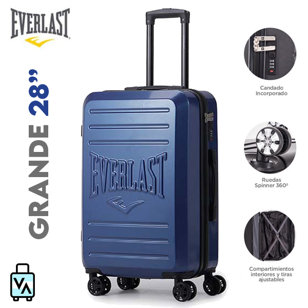 Valija Grande Everlast Azul (28")