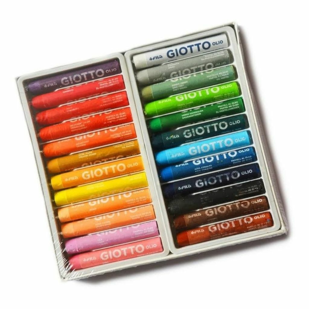 Giz Pastel Oleoso Giotto 24 cores