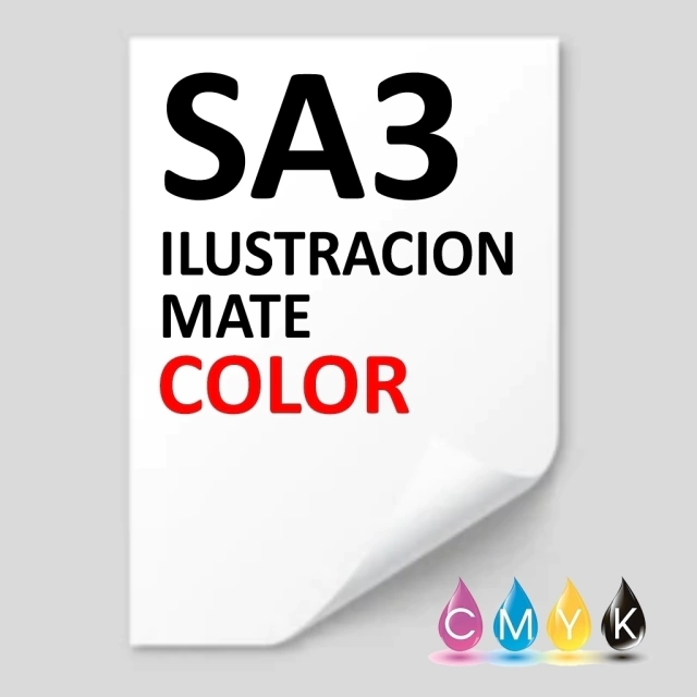 SA3 - Papel Ilustración MATE - Grafica Proarte