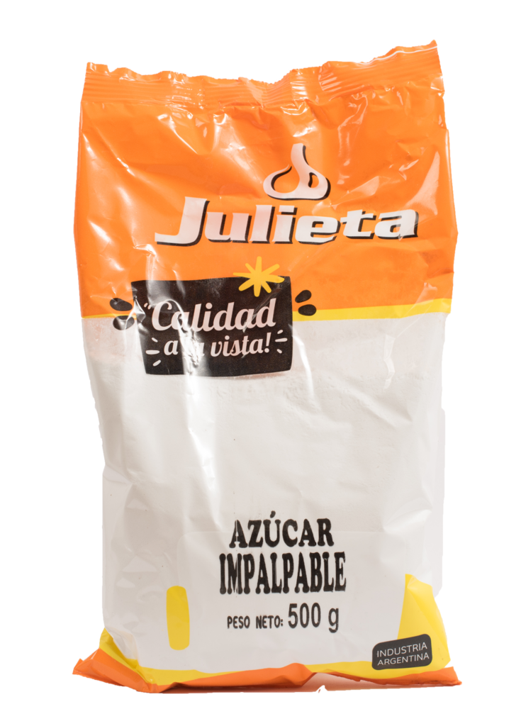 Azúcar Impalpable 500gr - Comprar en Productos Julieta