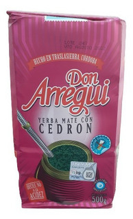 Yerba Don Arregui compuesta con cedrón 500gr