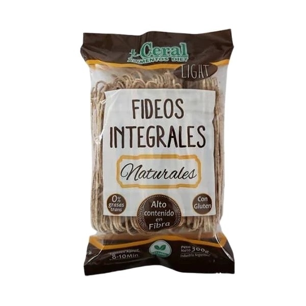 Fideos Integrales Natural 300gr - Productos Julieta