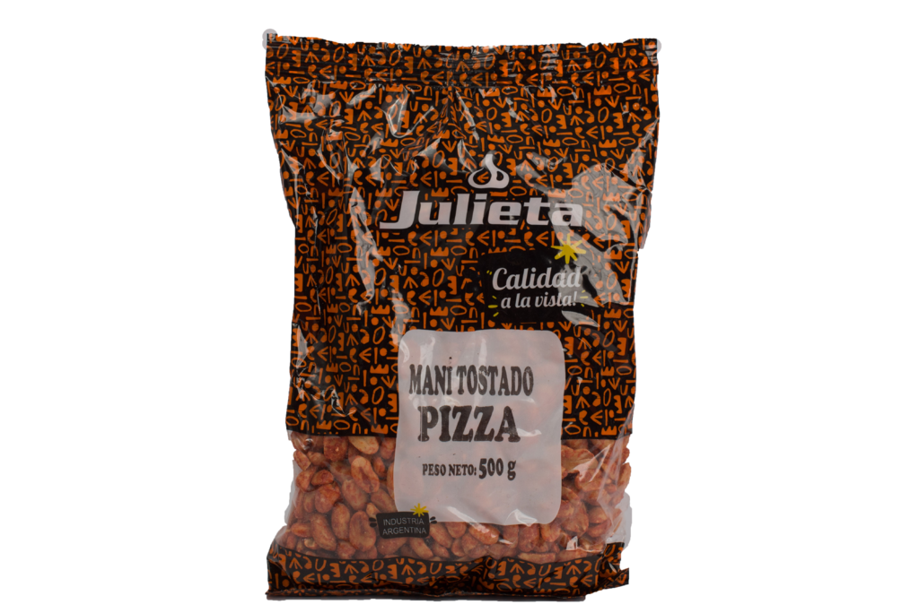 Maní Gourmet PIZZA 500gr - Productos Julieta