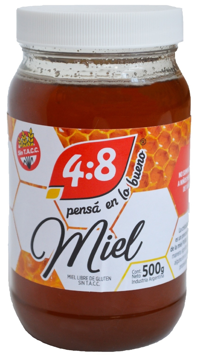 Miel 4:8 Sin T.A.C.C. 500g - Productos Julieta