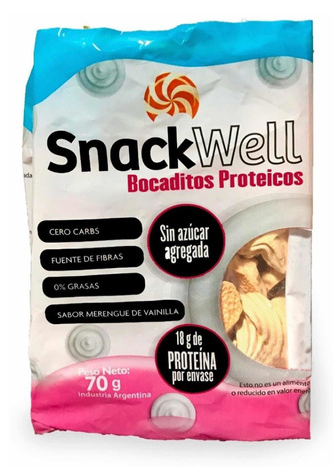 Snack well Merengues Proteicos - Productos Julieta