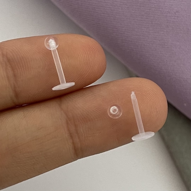 Piercing Bioflex Labret 8mm