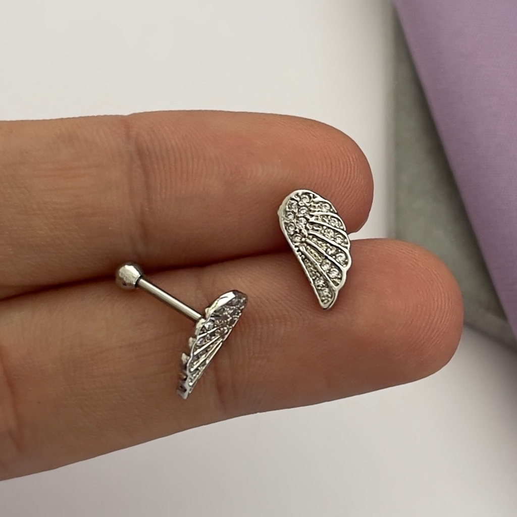 Piercing Wings Prateado