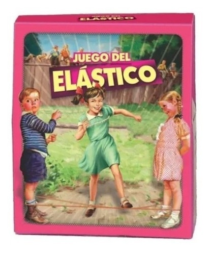 Juego Del Elástico Saltar Clásico Retro Va Con Moño