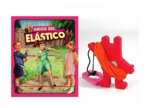 Juego Del Elástico Saltar Clásico Retro Va Con Moño